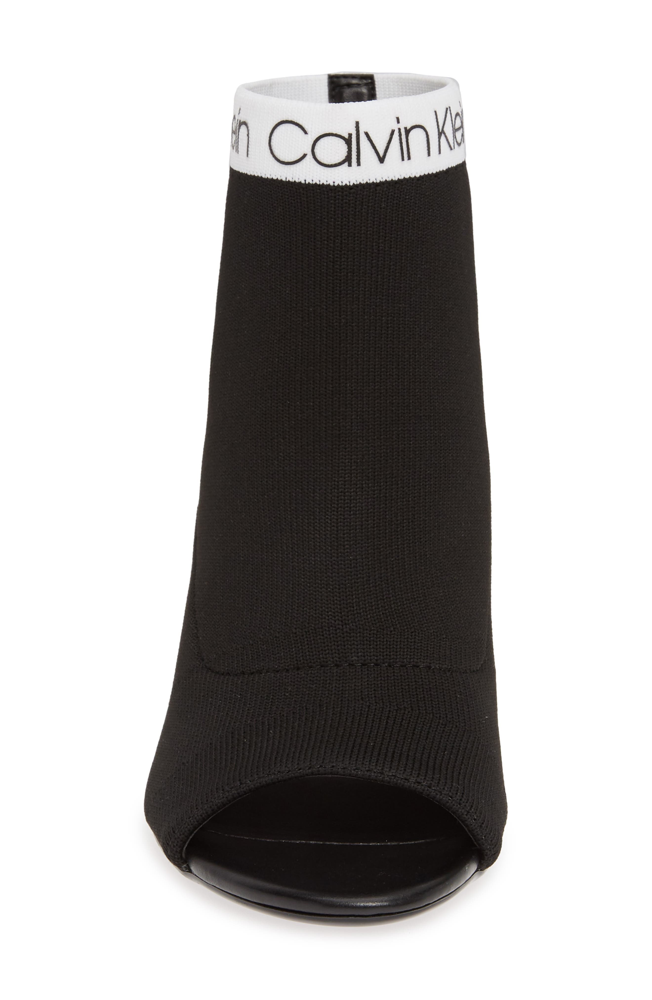 Calvin Klein Roscoe Open Toe Bootie (Women) | Nordstrom