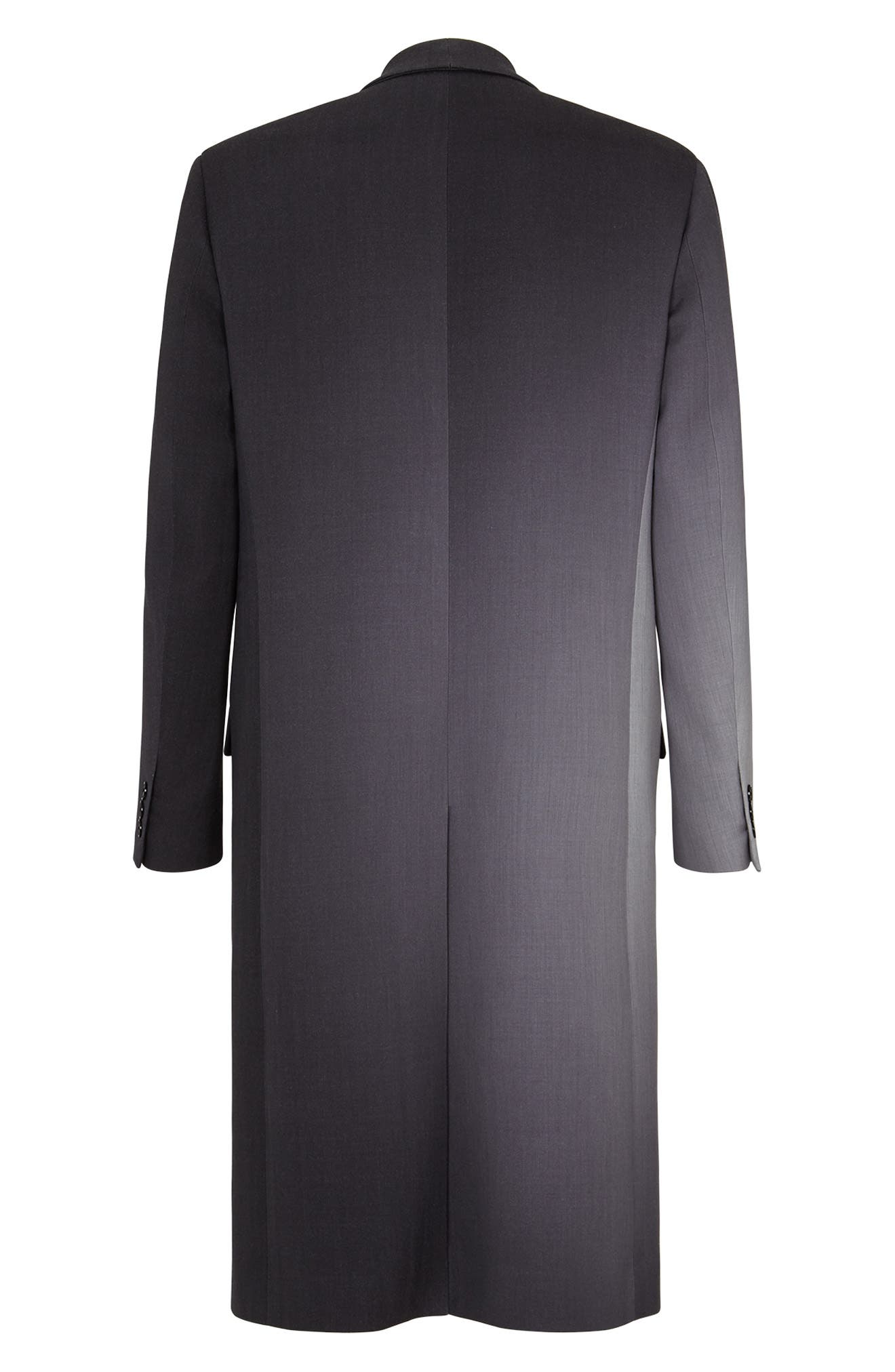 Fendi Graduated Print Double Breasted Wool Coat | Nordstrom