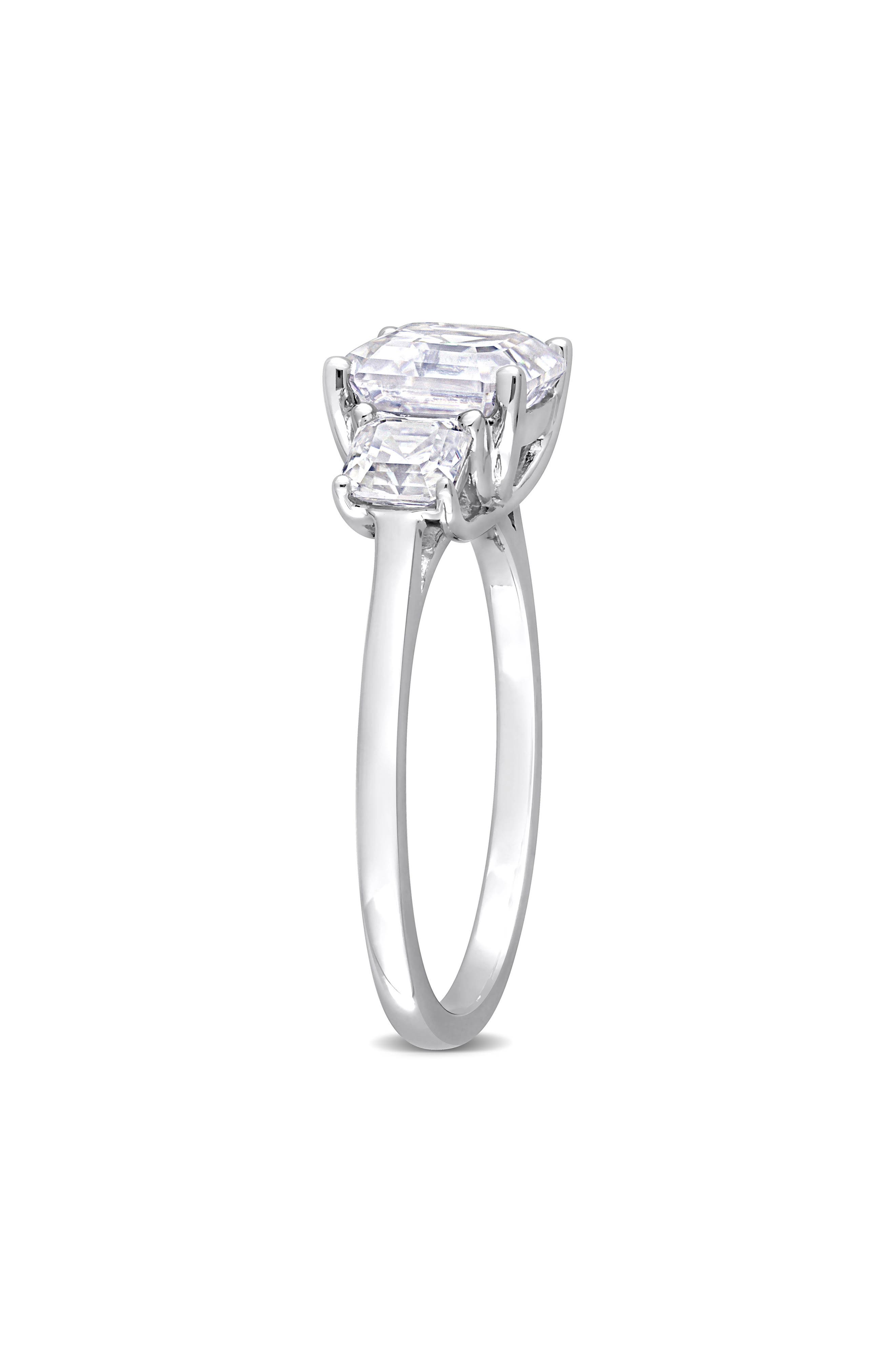 DELMAR Octagon Cut & Asscher Cut Moissanite Ring | Nordstromrack