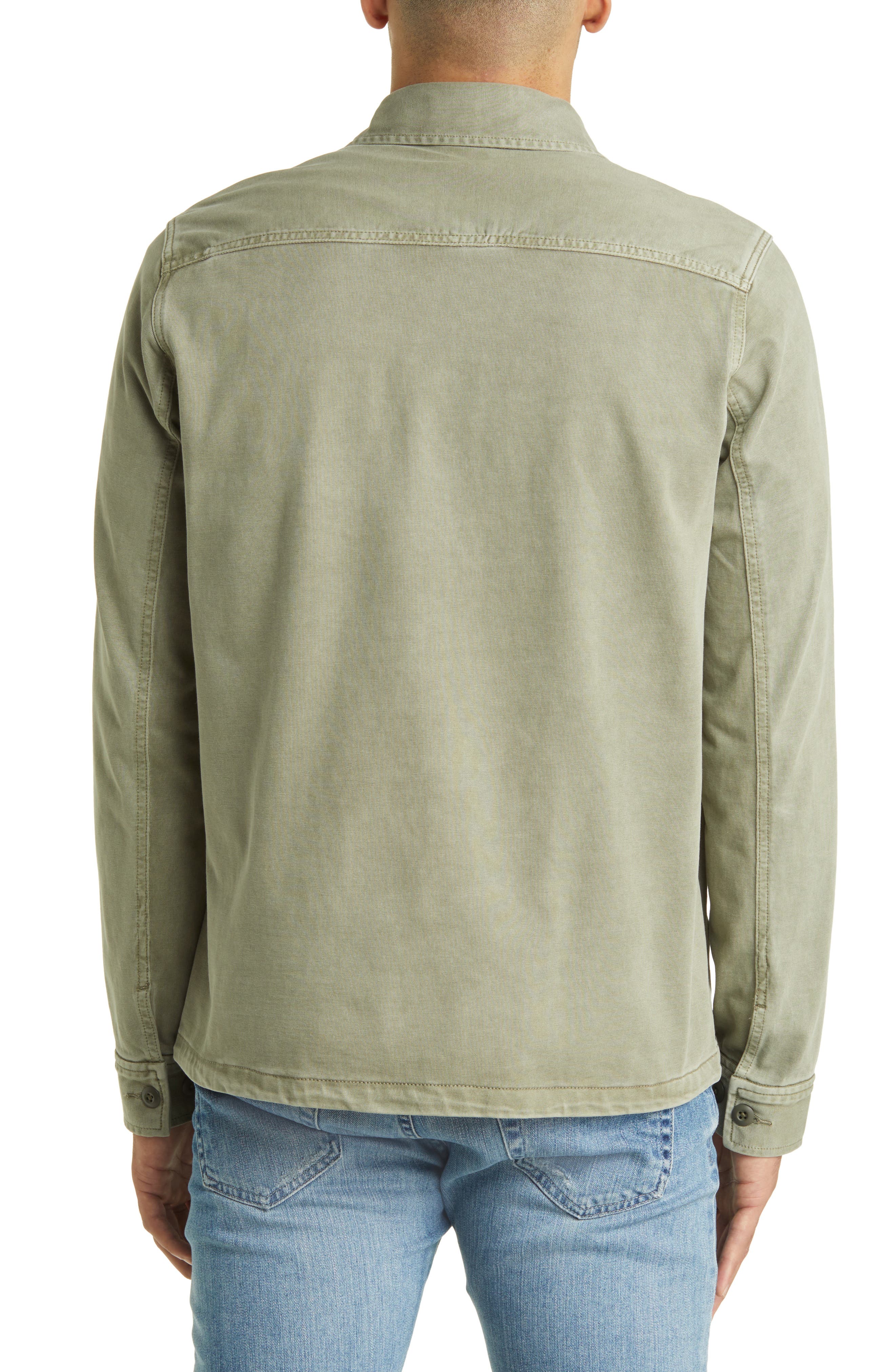 Faherty Jersey Shirt Jacket | Nordstromrack