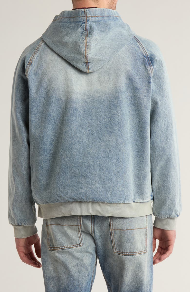 DIET STARTS MONDAY Twin Needed Hooded Denim Jacket | Nordstromrack