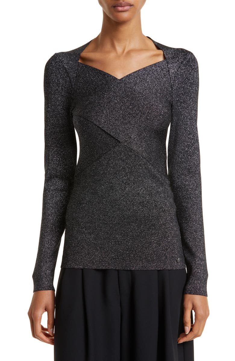 Ted Baker London Eloisy Slim Fit Sparkle Knit Sweater | Nordstrom