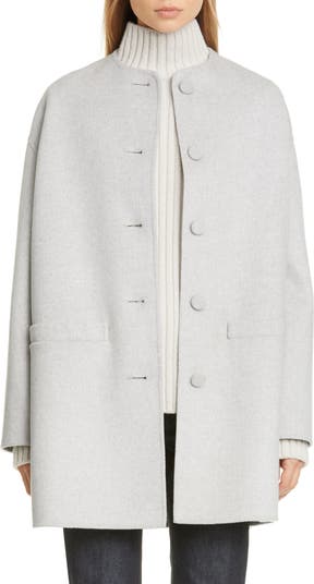 Marc Jacobs Collarless Wool, Cashmere & Silk Coat | Nordstrom
