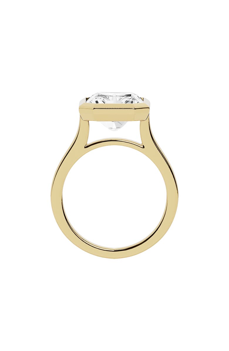 Jennifer Fisher 18K Gold Radiant Lab Created Diamond Solitaire Ring - 8 ...
