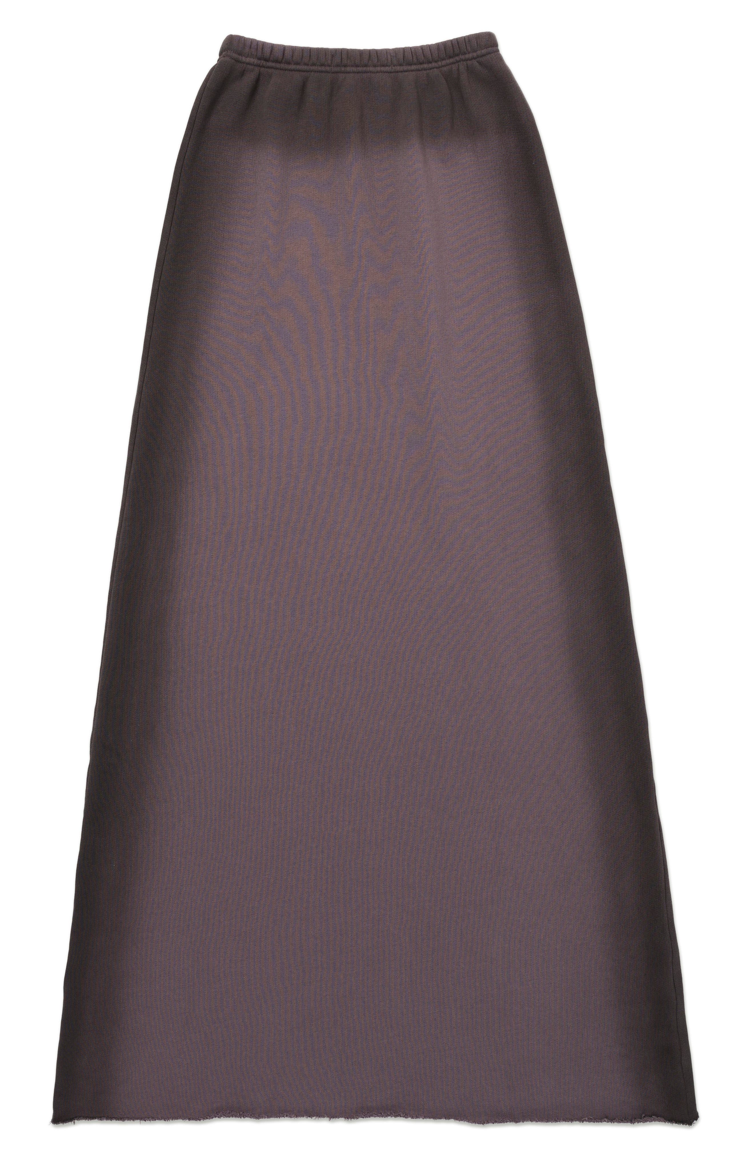 HONOR THE GIFT Spray Cotton French Terry Maxi Skirt | Nordstromrack