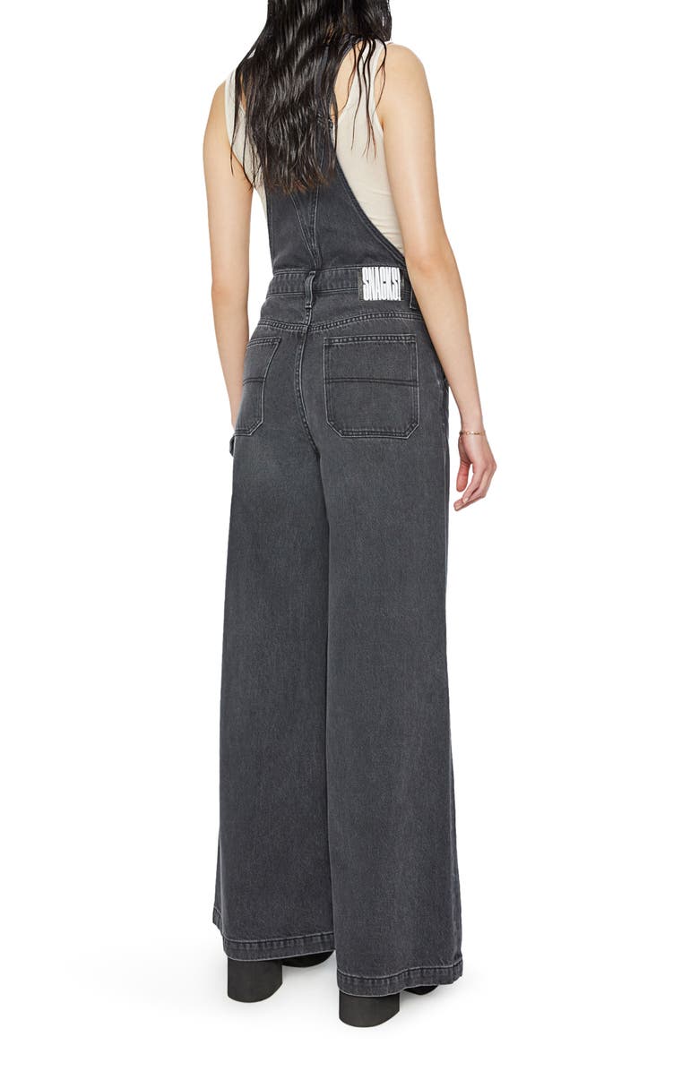 MOTHER SNACKS! The Sugar Cone Wide Leg Overalls | Nordstromrack