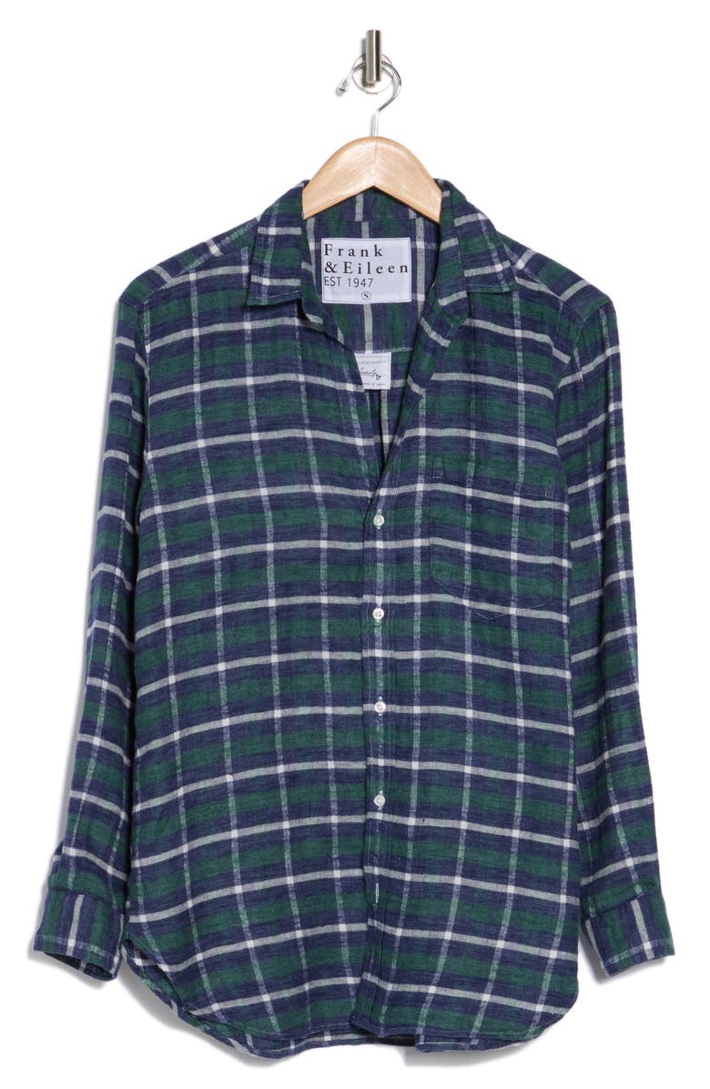 Frank & Eileen Joedy Oversize Plaid Flannel Button-Up Shirt | Nordstromrack