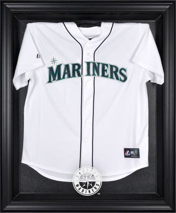 FANATICS AUTHENTIC Seattle Mariners Black Framed Logo Jersey Display ...