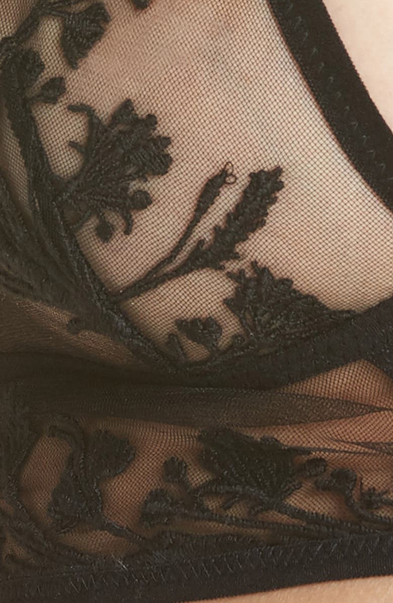 Thistle & Spire Mulberry Cutout Bralette | Nordstrom