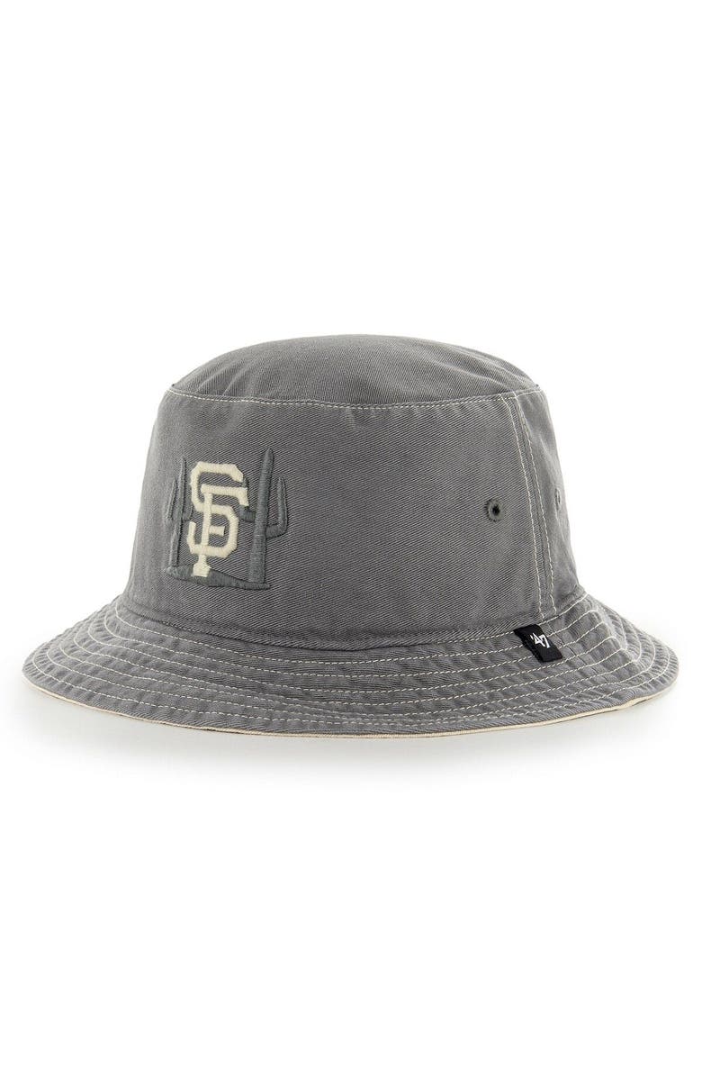 '47 Men's '47 Charcoal San Francisco Giants Trailhead Bucket Hat ...