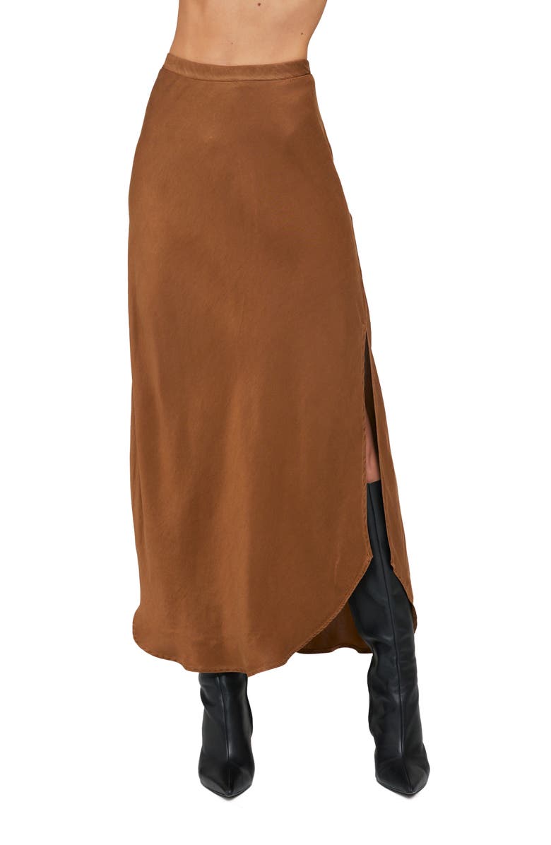 Bella Dahl Asymmetric Side Slit Maxi Skirt | Nordstrom