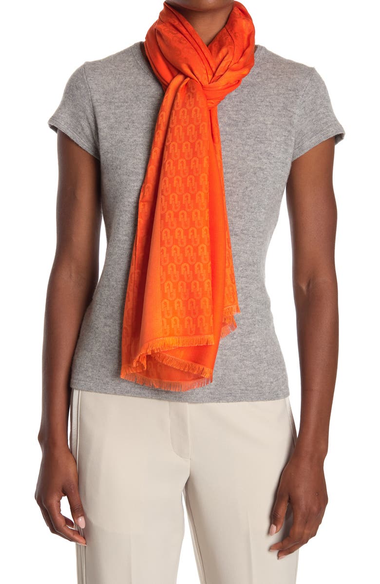 Furla Tonal Print Woven Stole | Nordstromrack