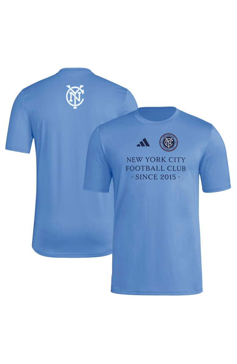 adidas Men's adidas Light Blue New York City FC 2025 Jersey Hook ...