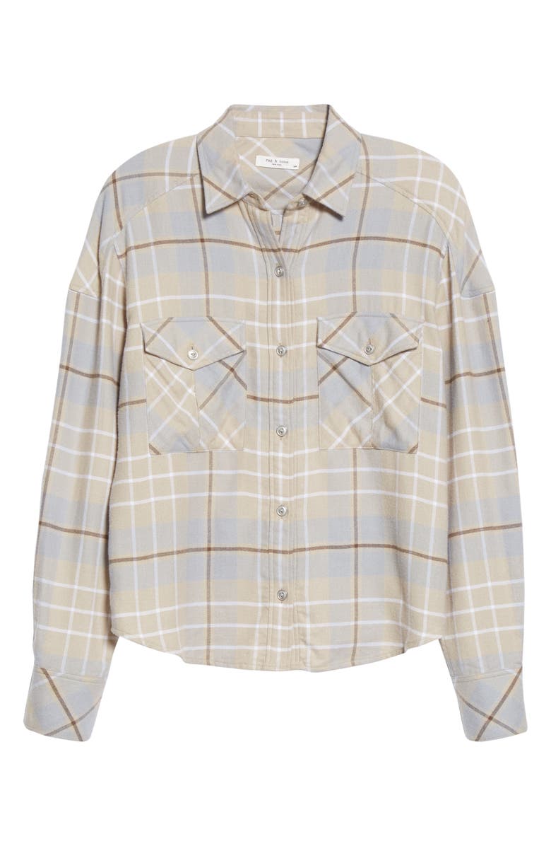 rag & bone Cruz Plaid Flannel Shirt | Nordstrom