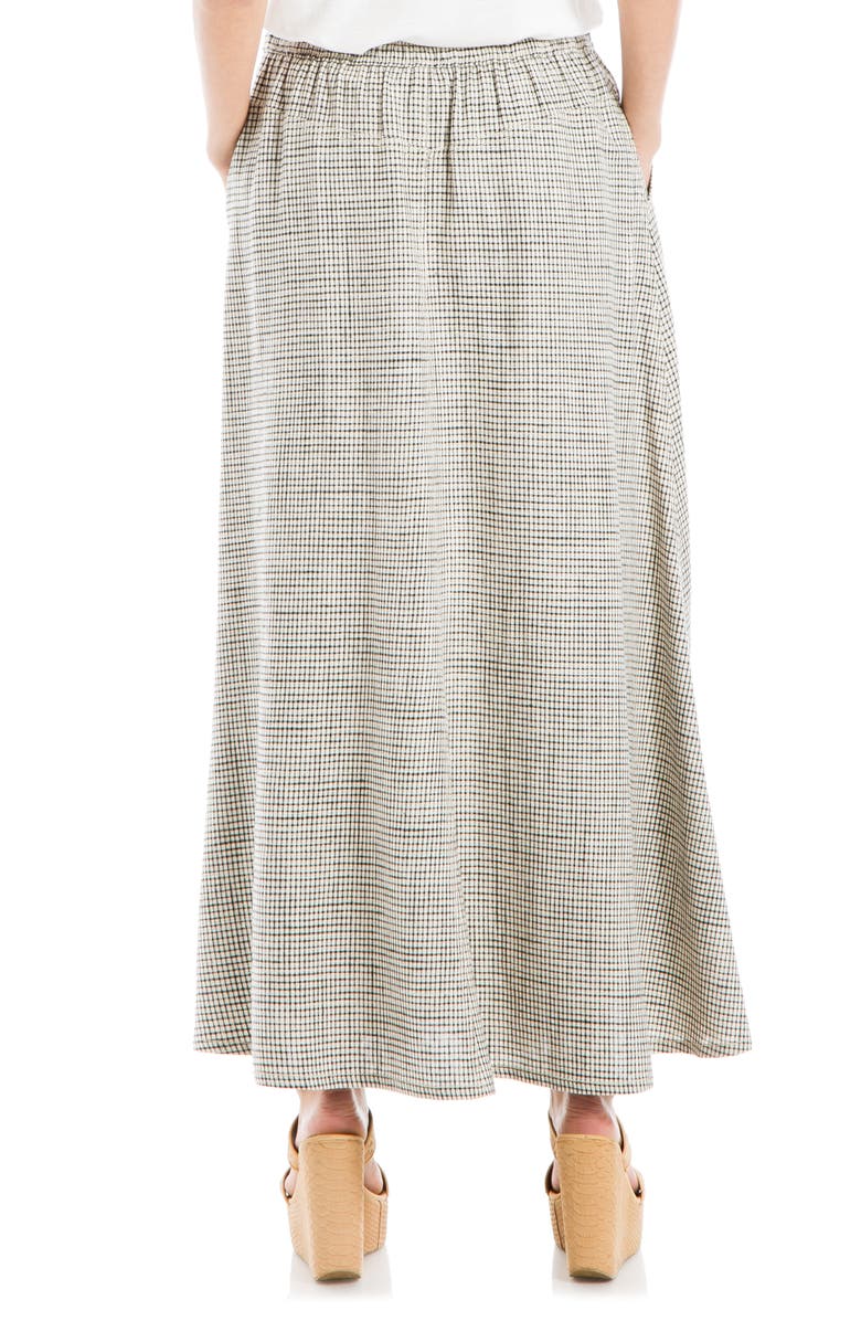 MAX STUDIO Minicheck Maxi Skirt | Nordstromrack