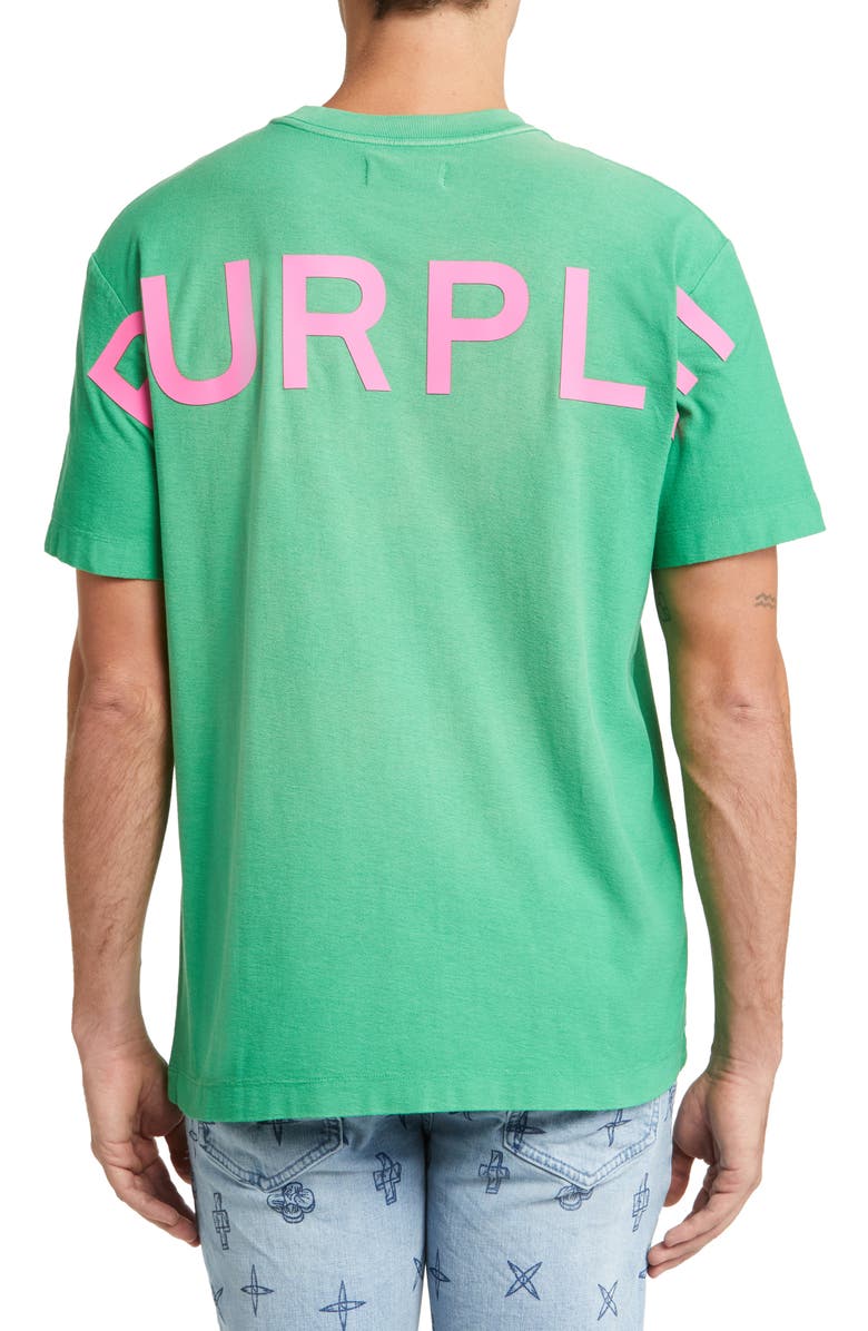 PURPLE BRAND Logo Cotton Graphic T-Shirt | Nordstromrack