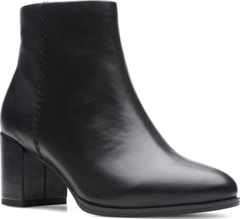 Clarks® Freva55 Leather Bootie (Women) | Nordstrom