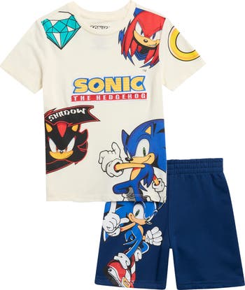 Freeze Kids' Sonic the Hedgehog® T-Shirt & Shorts Set | Nordstromrack