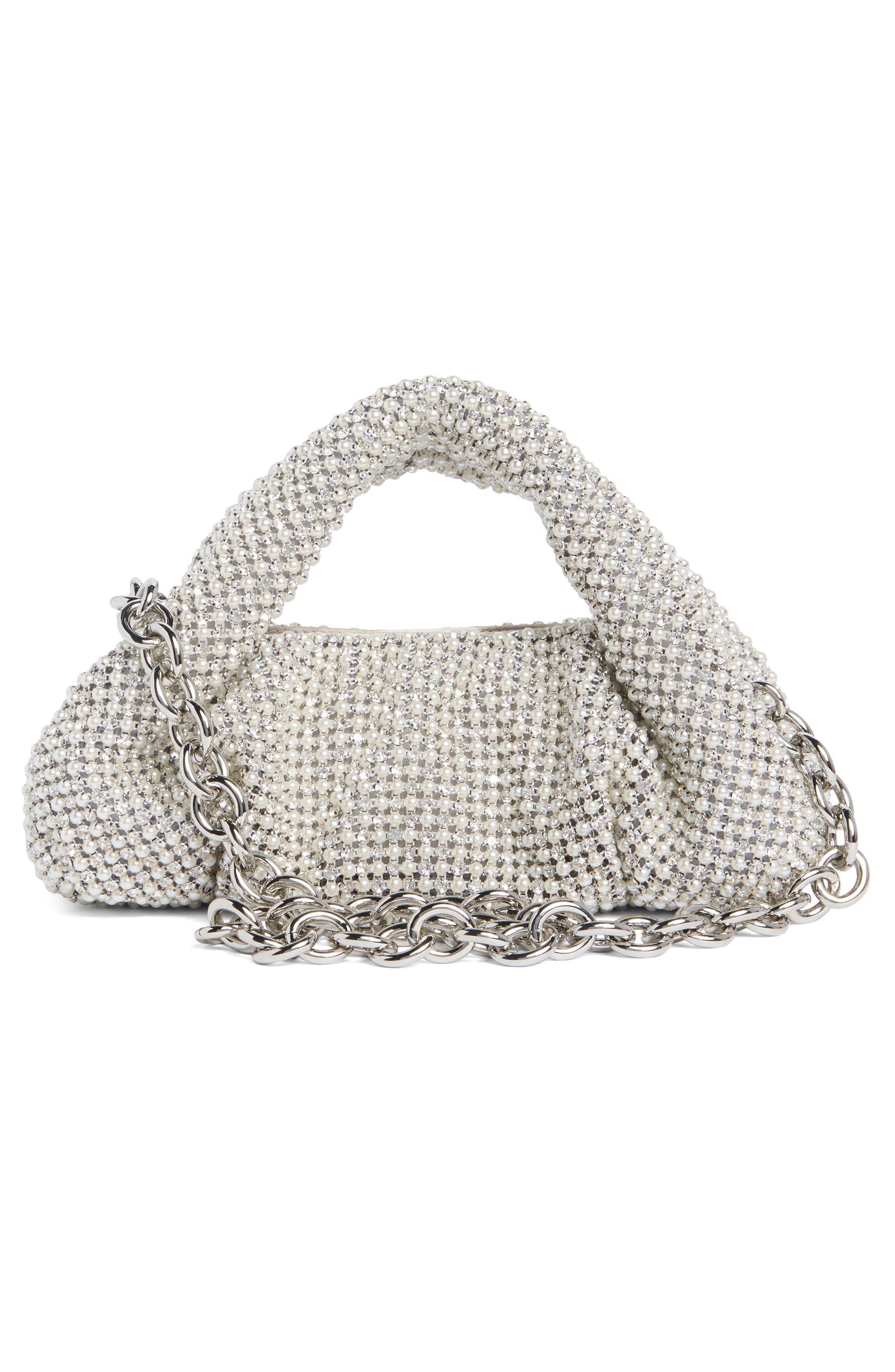 Stuart Weitzman The Moda Crystal Mini Tote Bag | Nordstromrack