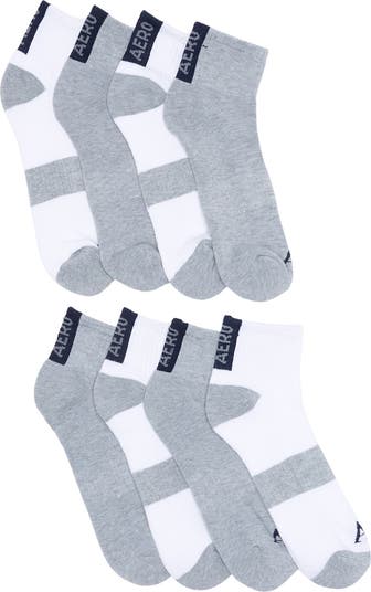 AEROPOSTALE Quarter Crew Socks - Pack of 8 | Nordstromrack