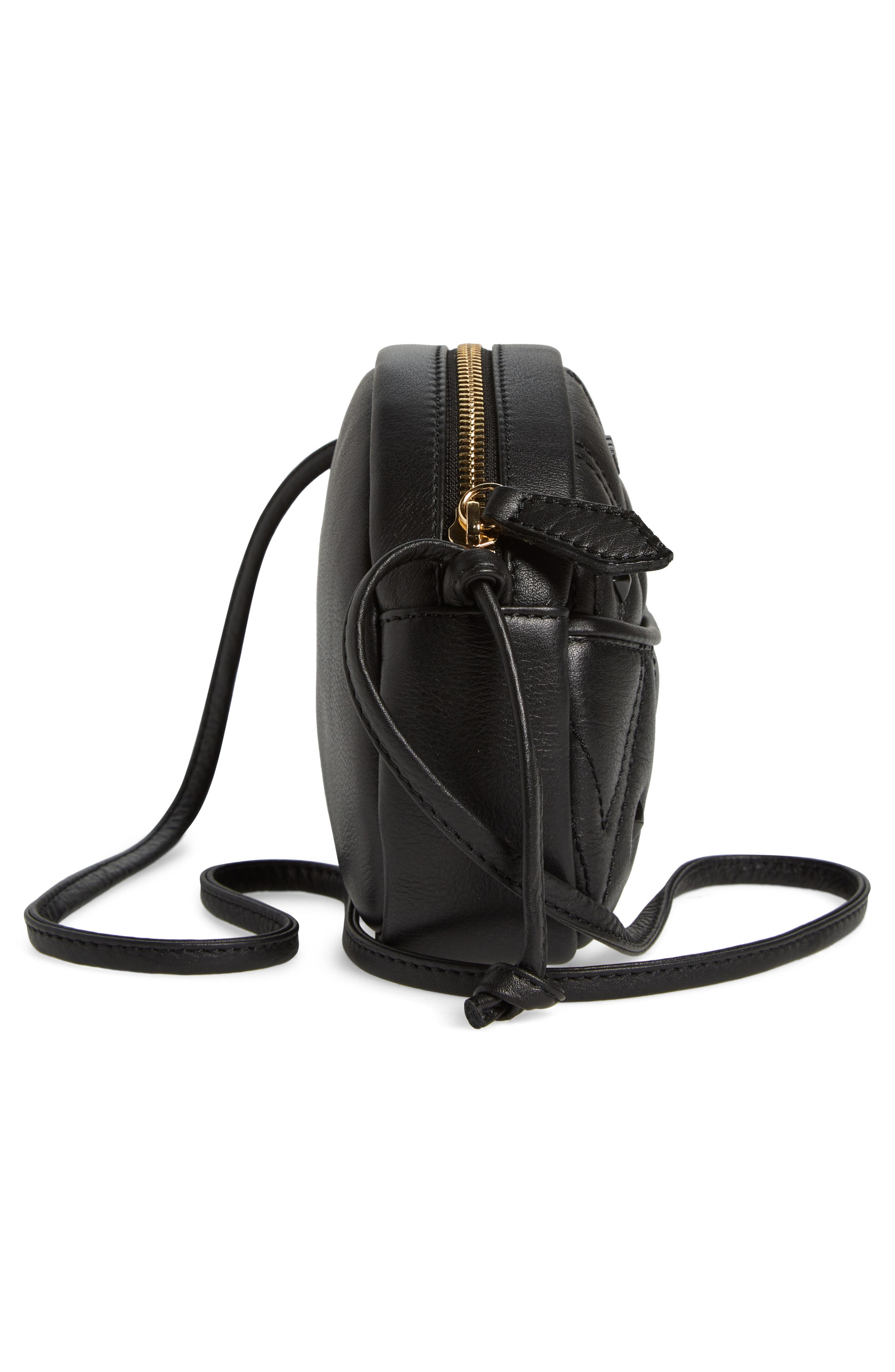 VALENTINO BY MARIO VALENTINO Moony Diamond Leather Crossbody Bag ...