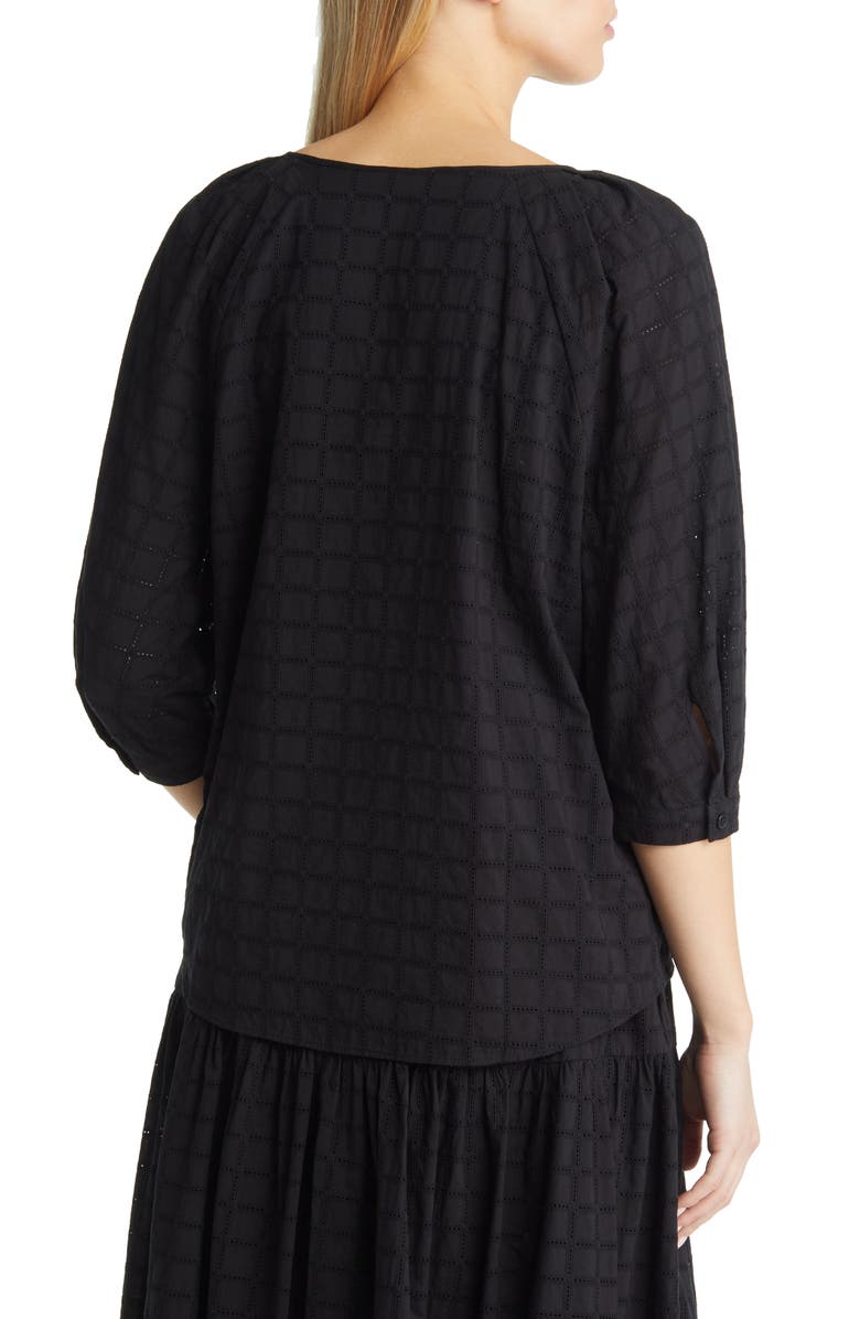 Nordstrom Puff Sleeve Eyelet Blouse | Nordstromrack