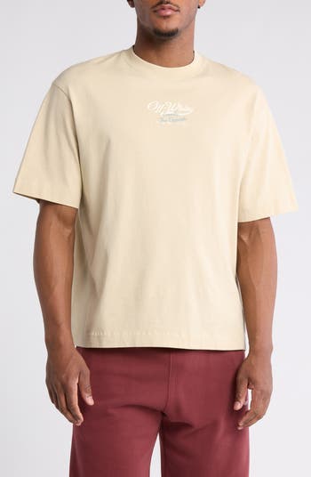 Off-White Script Logo Cotton Graphic T-Shirt | Nordstromrack