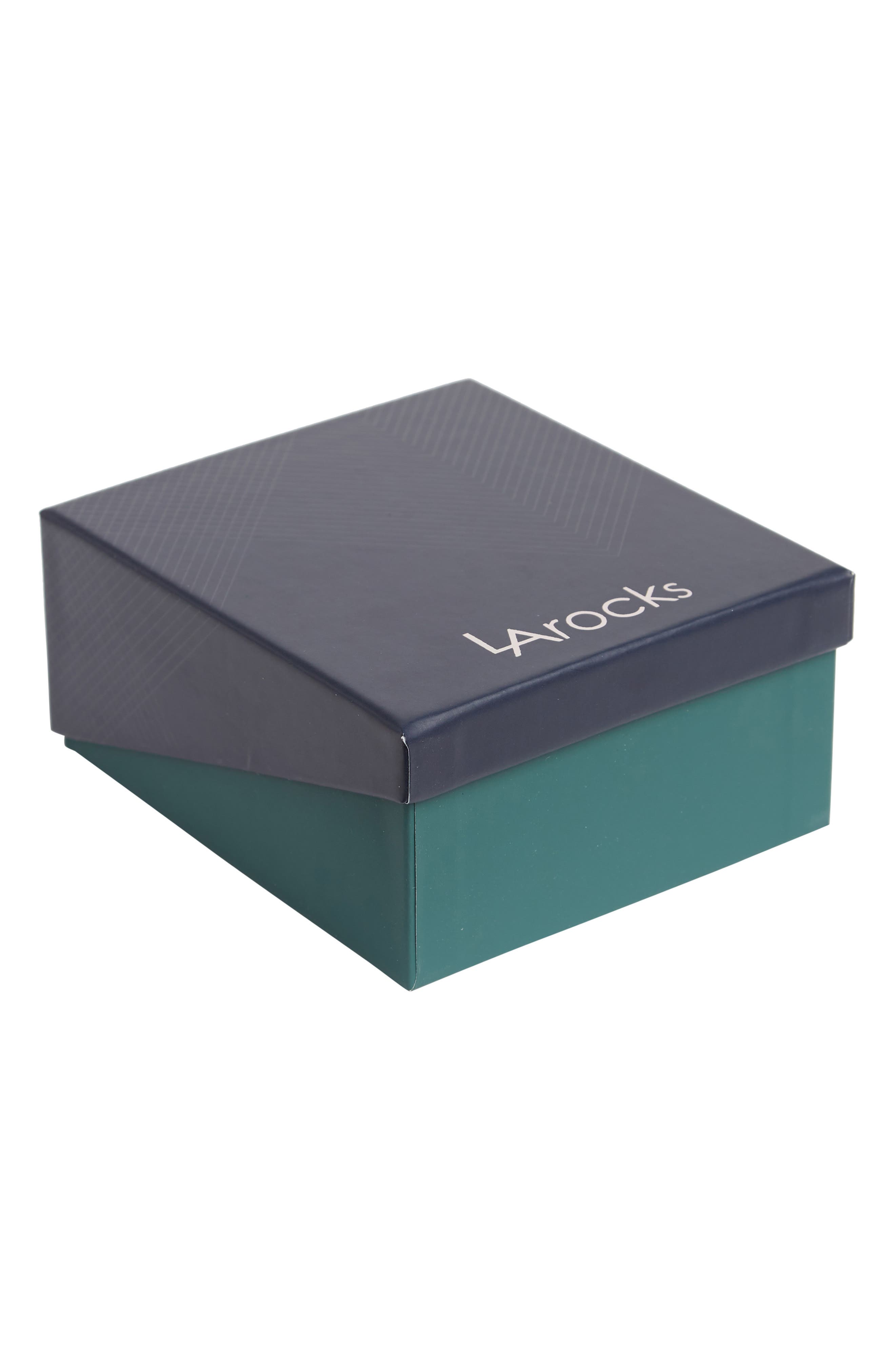 LA ROCKS Tri-Color Leather Layered Bracelet | Nordstromrack