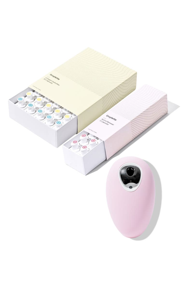 Droplette 2 Device Set with Deluxe Collagen Hydrofiller & Mini Retinol ...