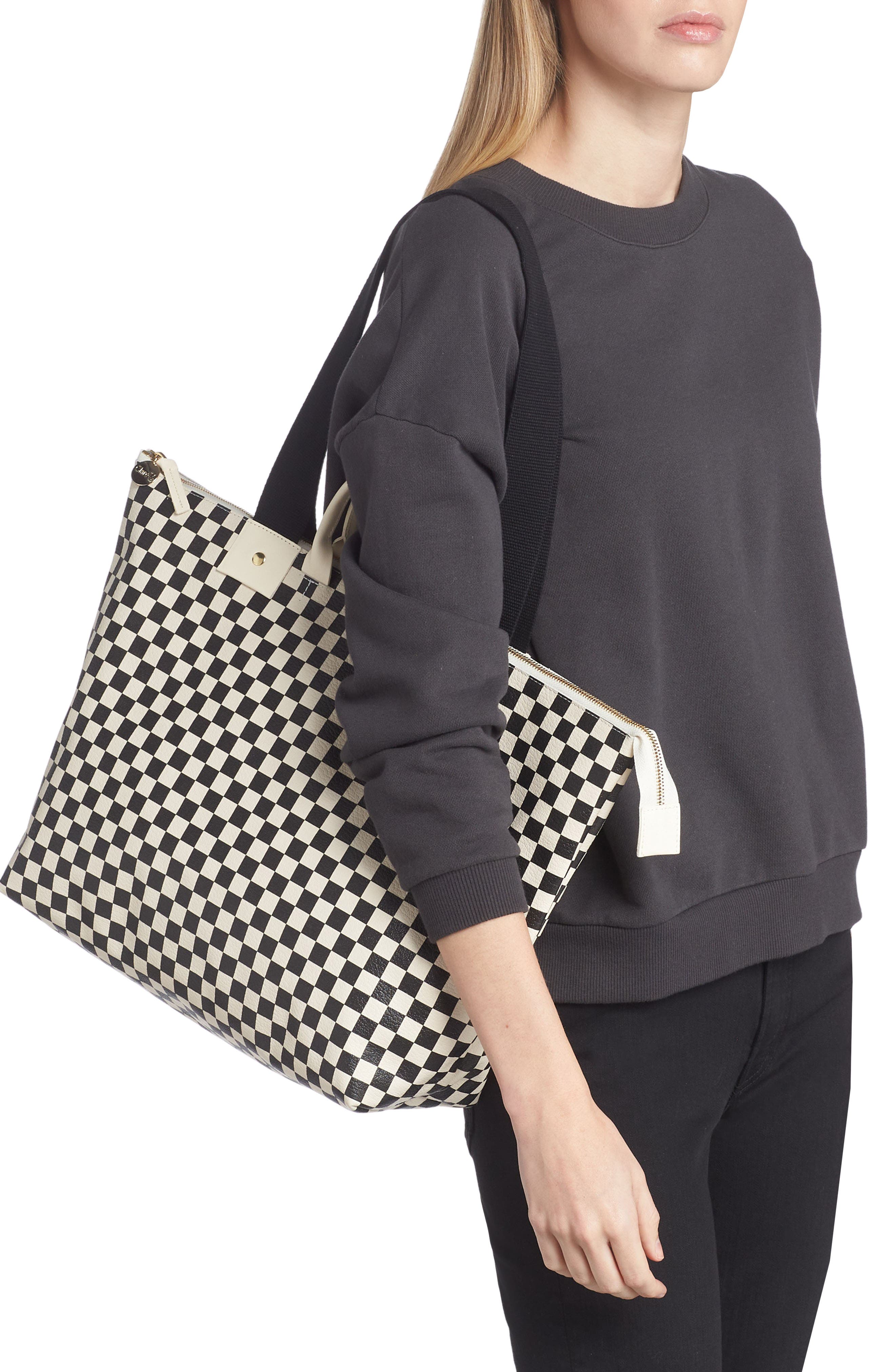 Clare V. Le Zip Sac Leather Tote Bag | Nordstrom