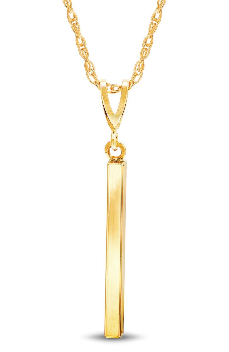 Frankie & Zoe Bar Drop Pendant Necklace | Nordstromrack