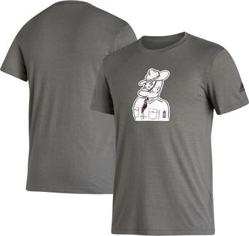 adidas Men's adidas Gray Texas A&M Aggies Basics Heritage Tri-Blend T ...