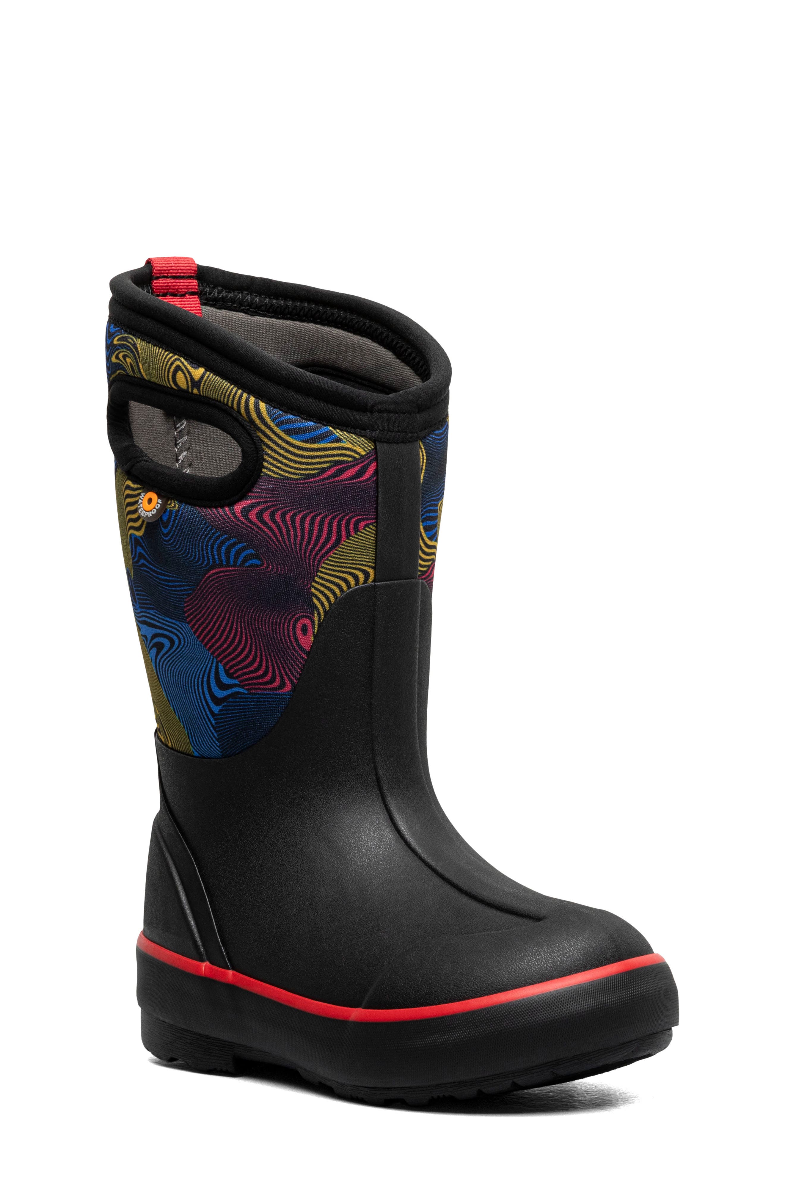 Bogs Kids' Classic II Warped Waterproof Boot | Nordstromrack