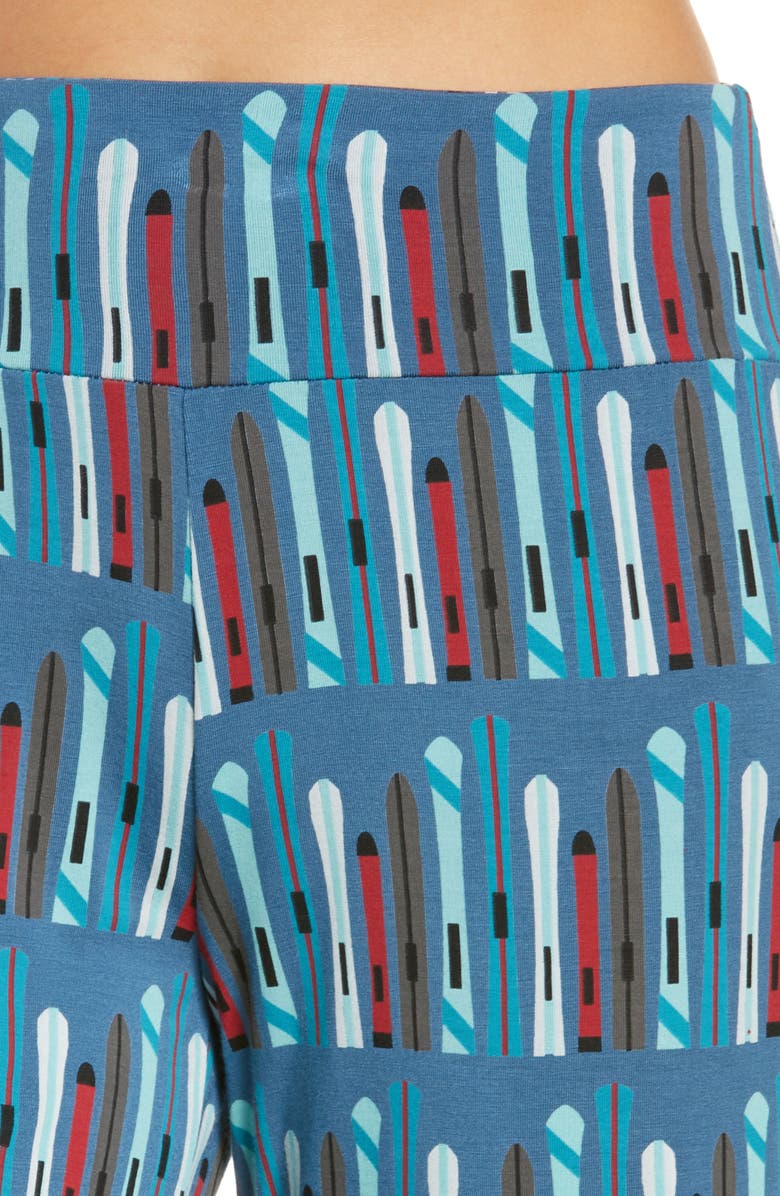 KicKee Pants Loosey Goosey Twilight Skis Pajamas | Nordstromrack