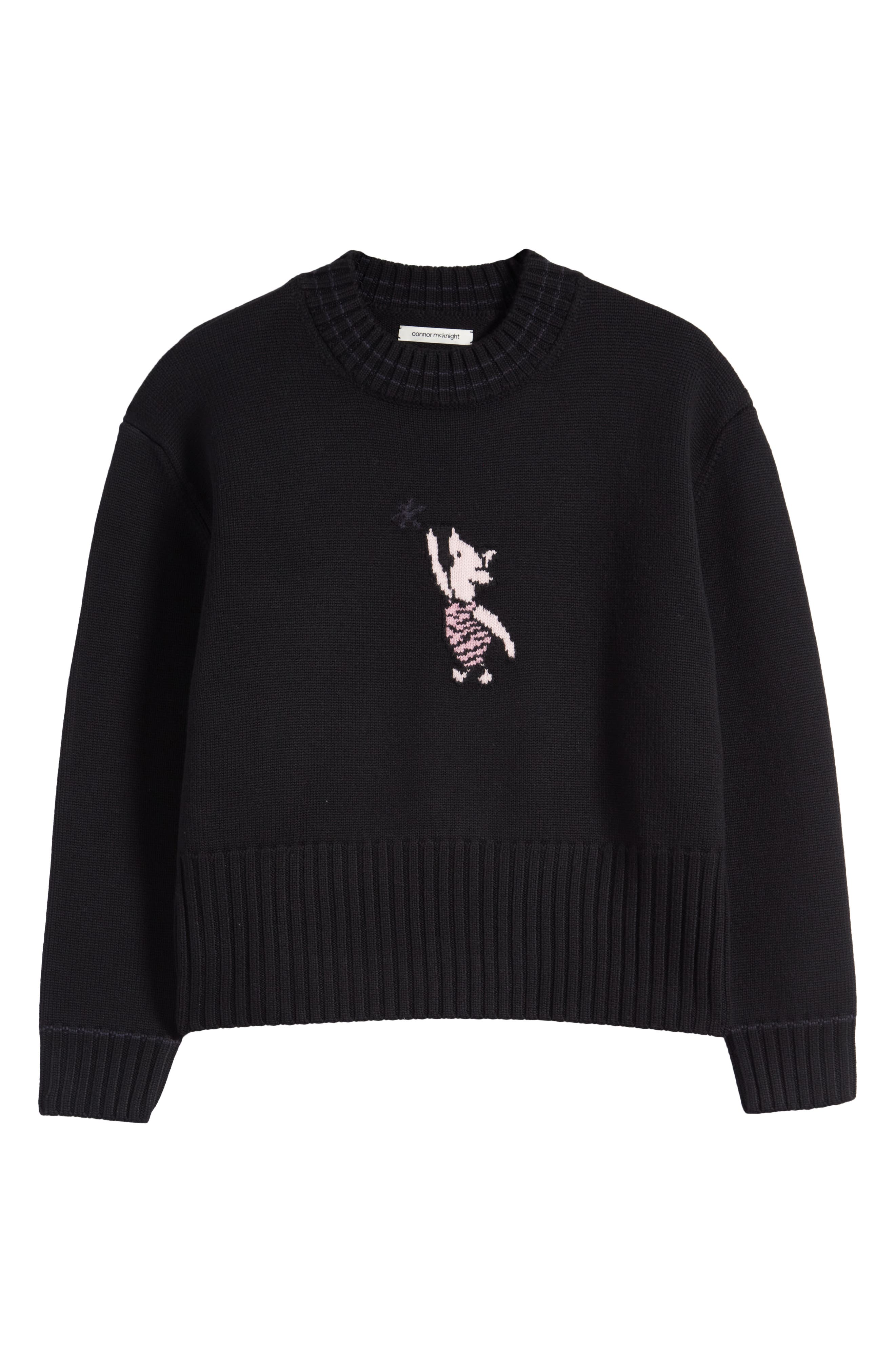 CONNOR MCKNIGHT x Disney Piglet Intarsia Merino Wool Sweater ...