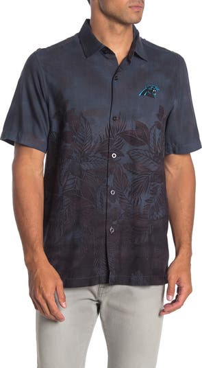 Tommy Bahama NFL Team Patch Floral Fade Short Sleeve Trim Fit Shirt ...
