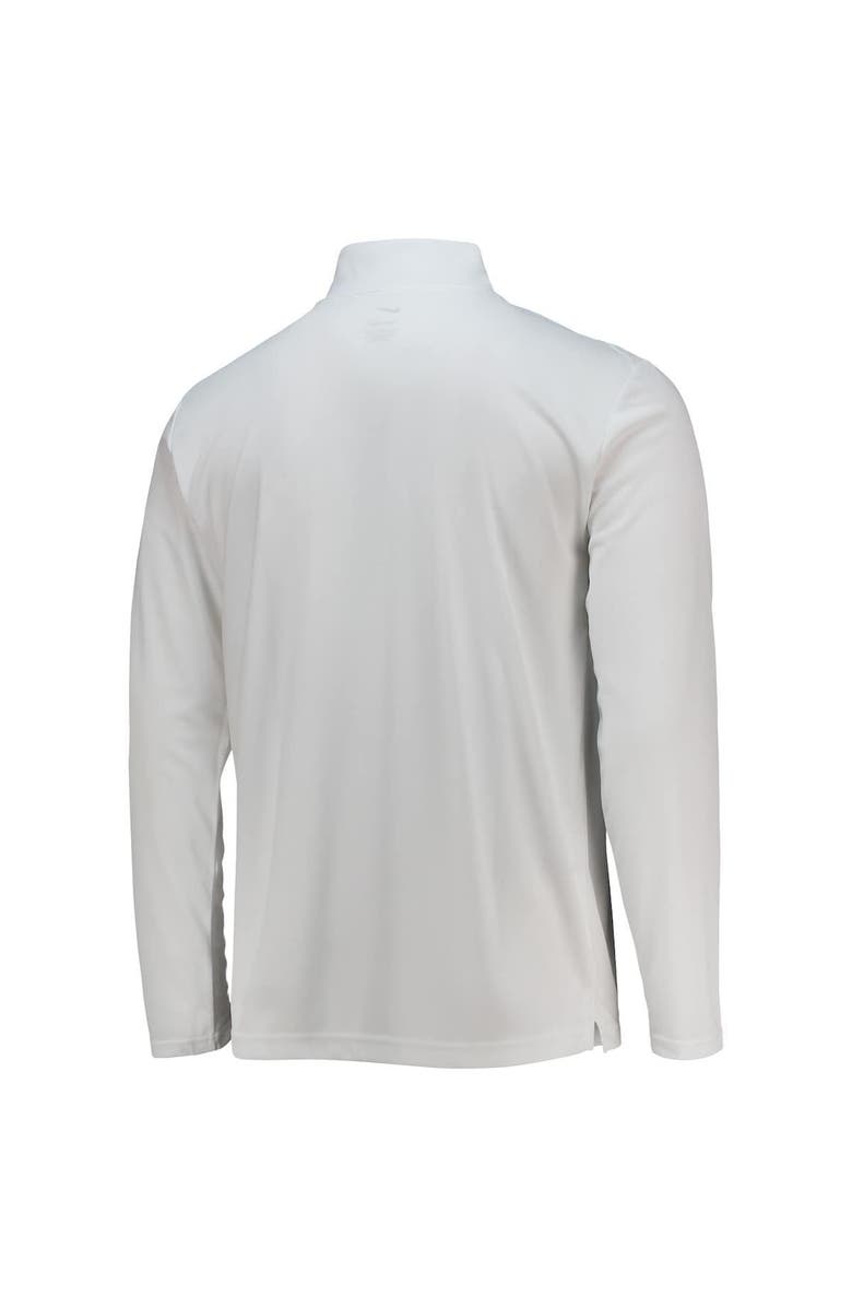Nike Men's Nike White Team USA Intensity Quarter-Zip Performance Jacket ...