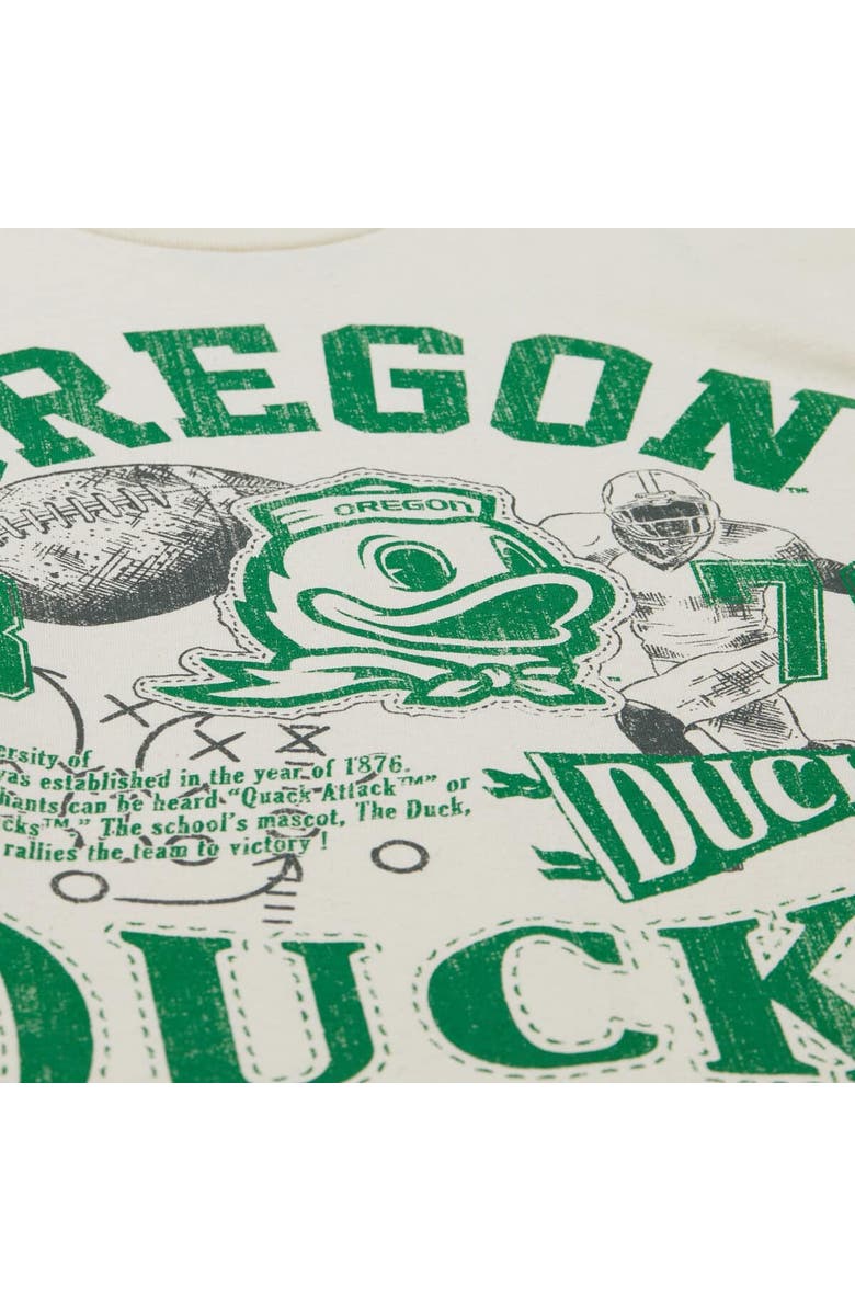 Mitchell & Ness Men's Mitchell & Ness Cream Oregon Ducks Heritage ...