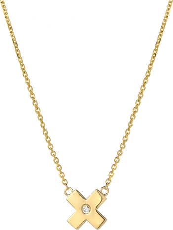 Mini Mini Jewels Forever Collection - X Diamond Pendant Necklace ...