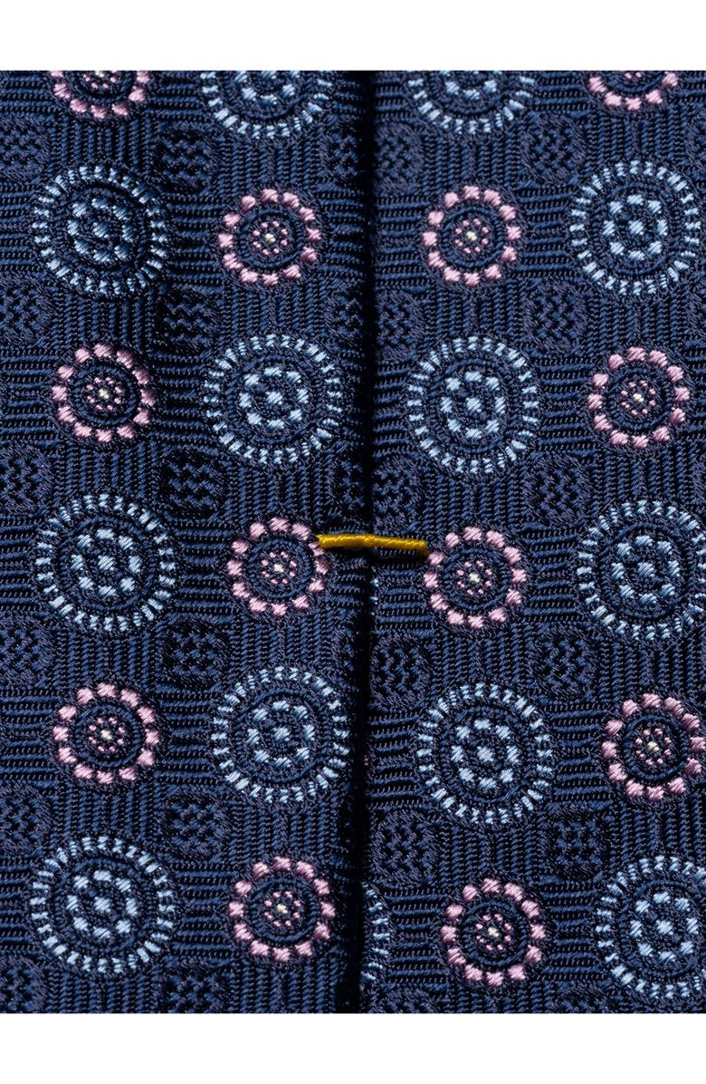 Eton Circle Medallion Silk Tie | Nordstrom