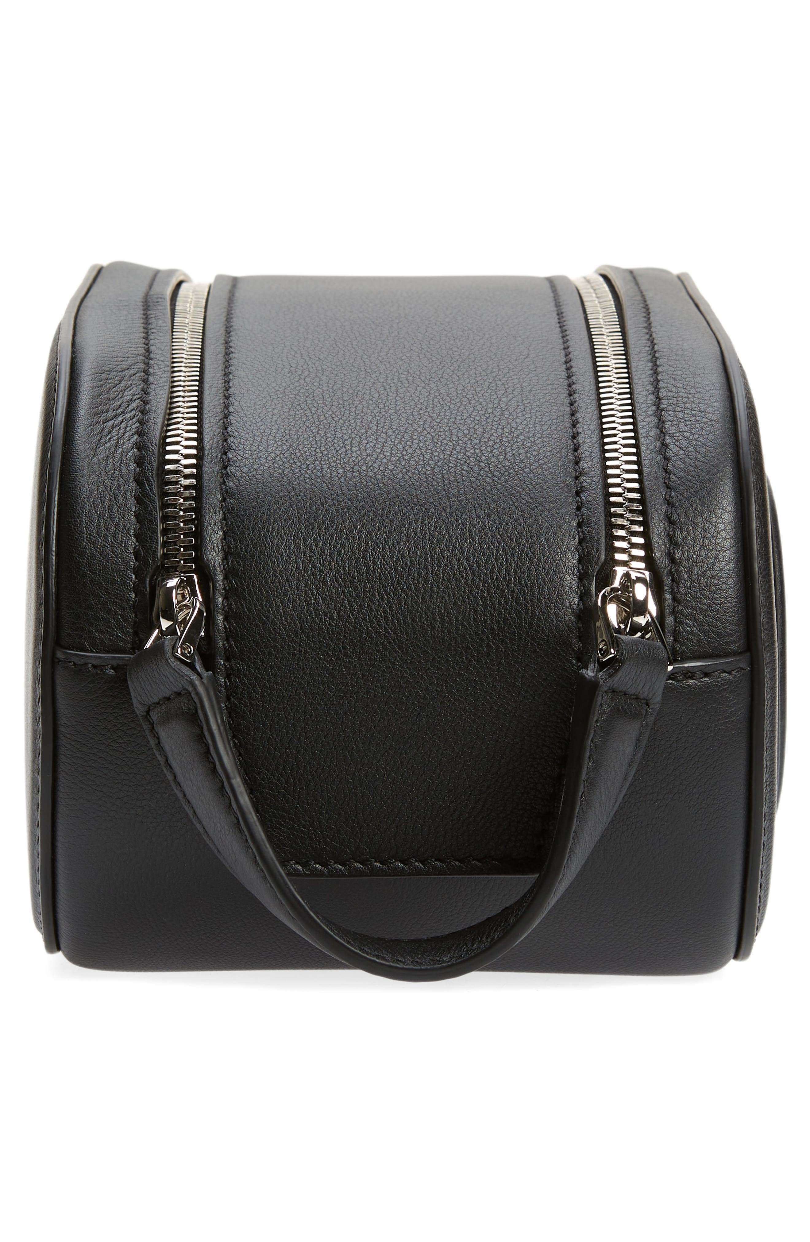 FERRAGAMO Double Gancio Embossed Leather Dopp Kit | Nordstromrack