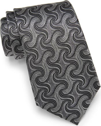 Duchamp Wave Pattern Silk Tie | Nordstromrack