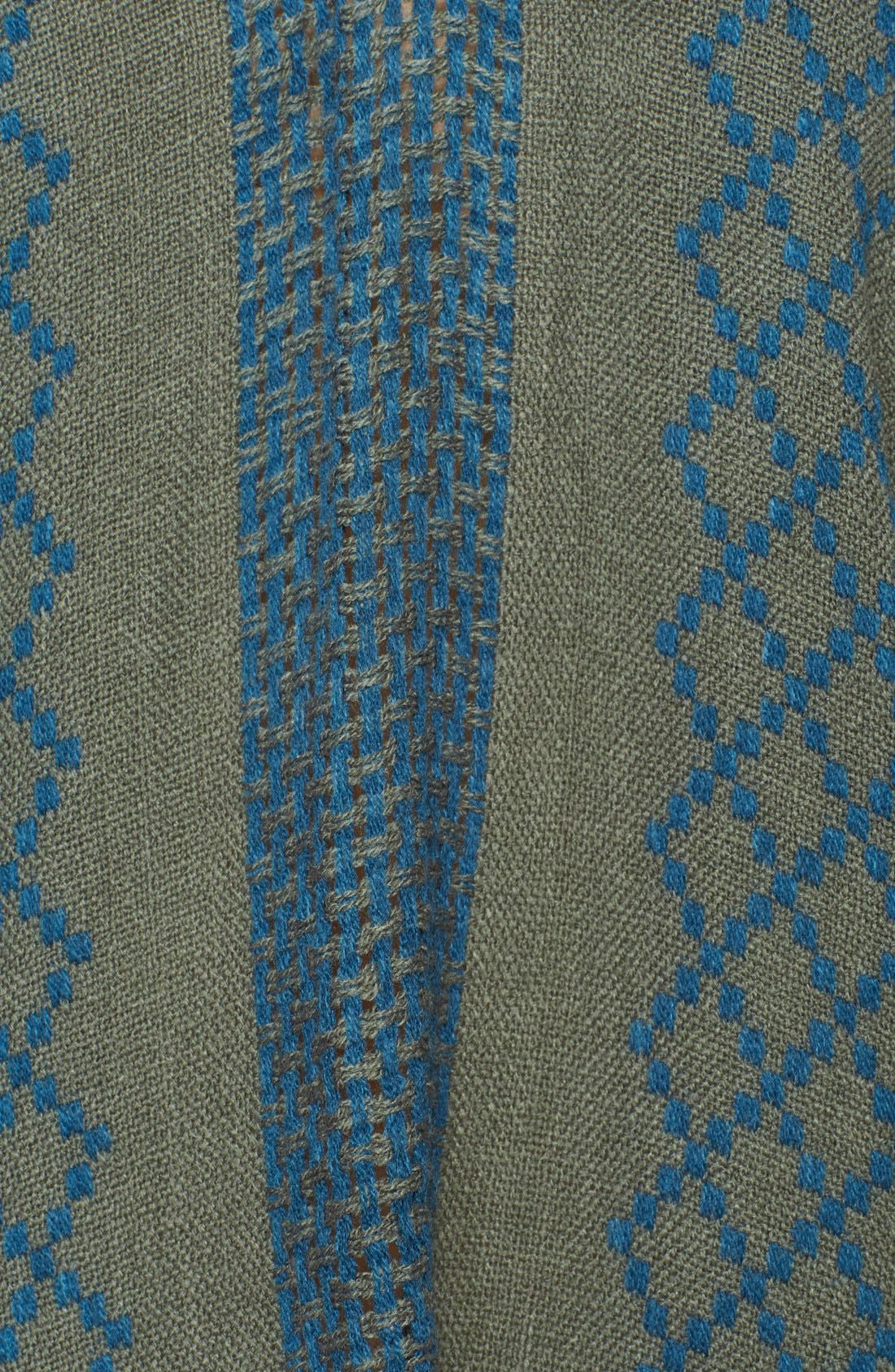 Free People Woven Pattern Poncho | Nordstrom