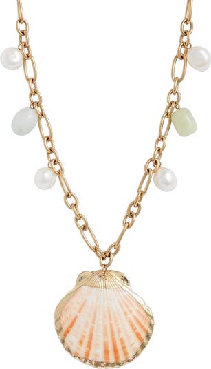 Knotty Shells Pendant Necklace | Nordstromrack