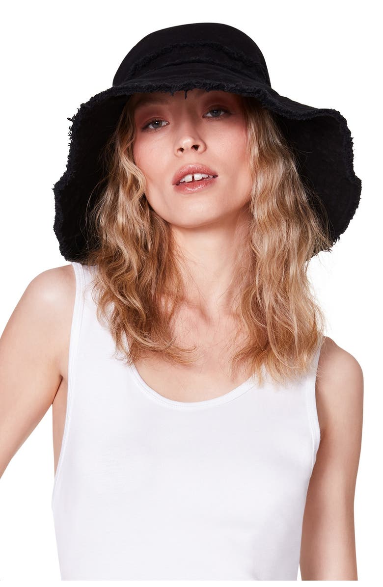 Steve Madden Frayed Canvas Bucket Hat | Nordstromrack
