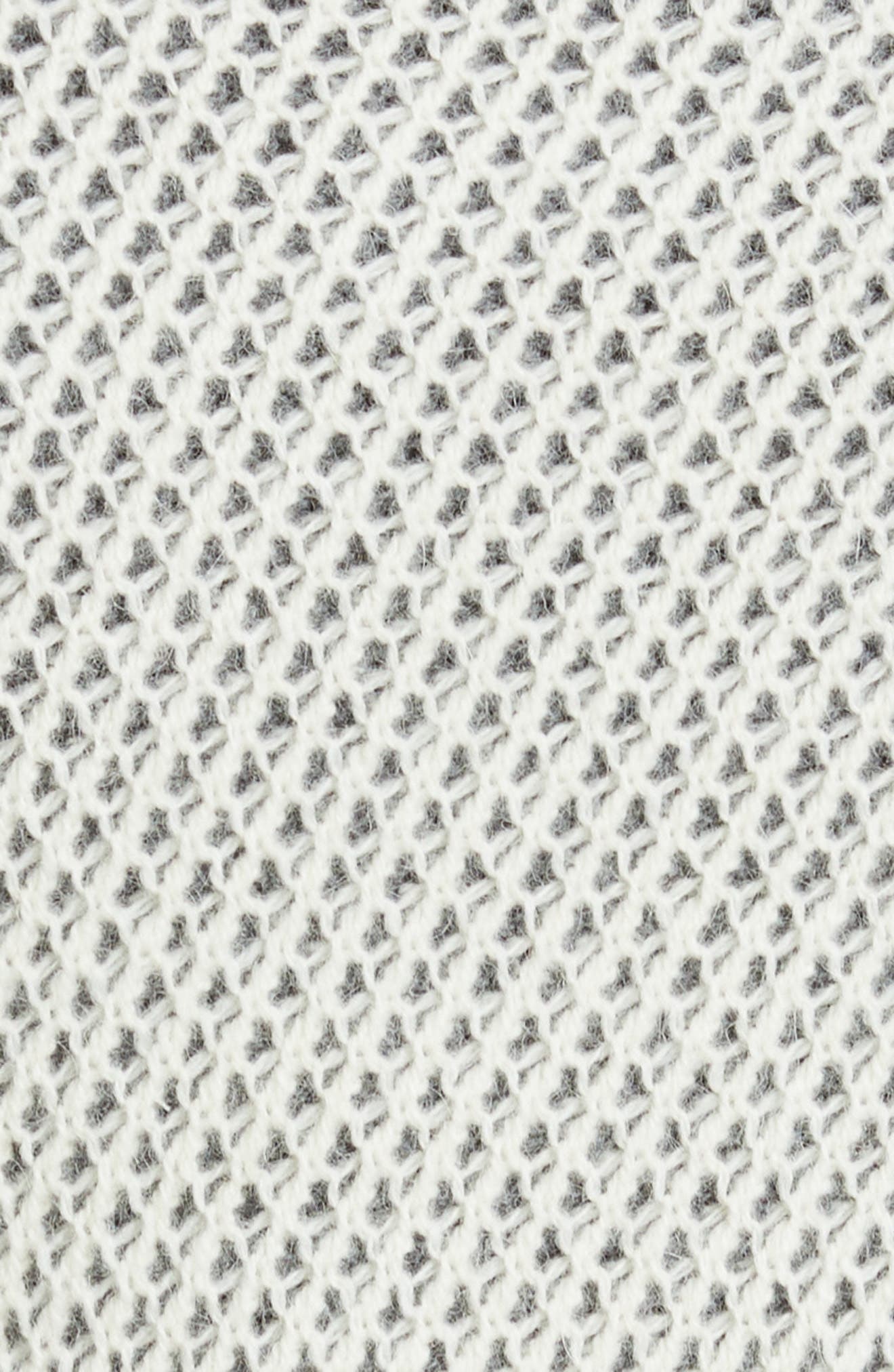 Canali Textured Wool Blend Crewneck Sweater | Nordstrom