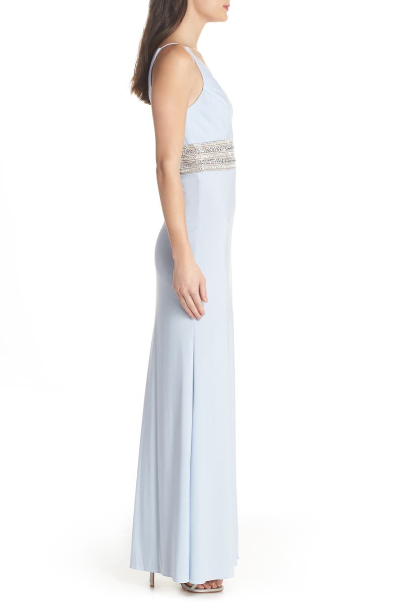 Xscape Evenings Xscape Beaded Waist Gown | Nordstrom