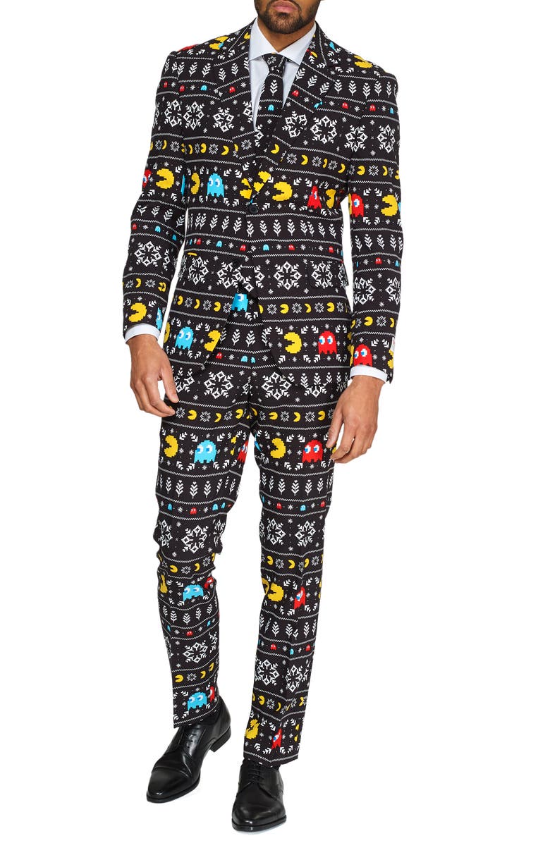 OppoSuits Winter Pac-Man™ Two Button Notch Lapel Suit | Nordstromrack