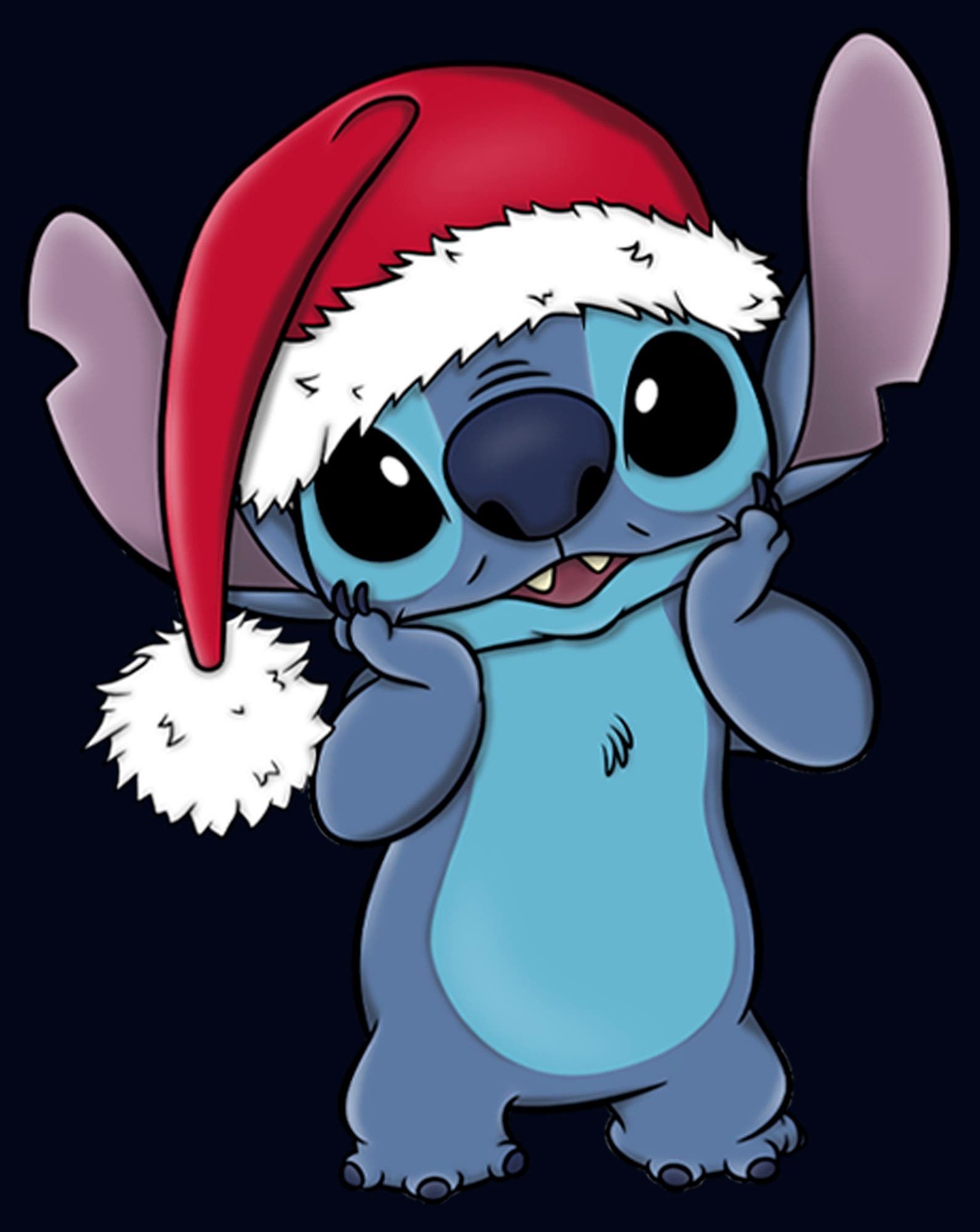 Girl's Lilo & Stitch Santa Surprise Graphic T-Shirt (Women) | Nordstrom
