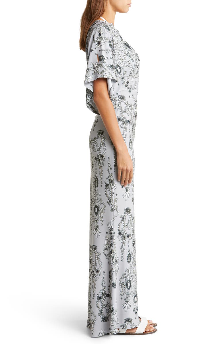 Norma Kamali Obie Jewel Print Cover-Up Maxi Dress | Nordstromrack